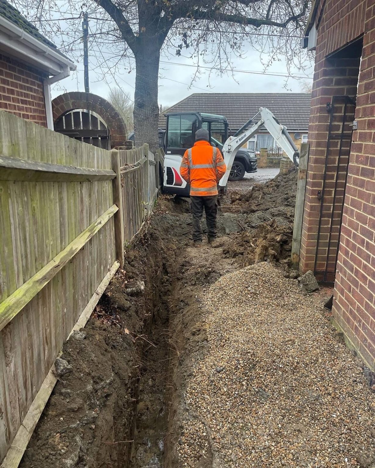 Trenching - JSB Mini Diggers